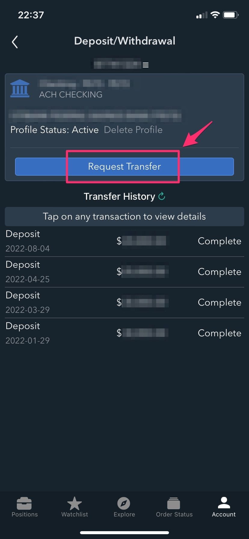 Firstradeのスマホアプリの使い方【アメリカ株投資】 | Change Life Story Blog